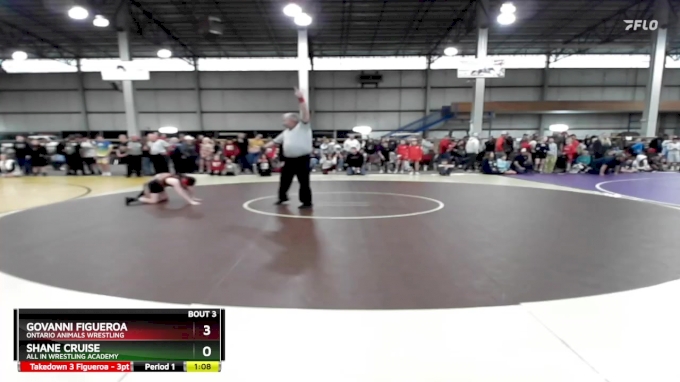 75 lbs Champ. Round 1 - Govanni Figueroa, Ontario Animals Wrestling vs ...