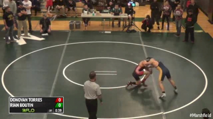 138 Consi of 16 #2 - Donovan Torres, Durfee vs Rian Boutin, Hanover