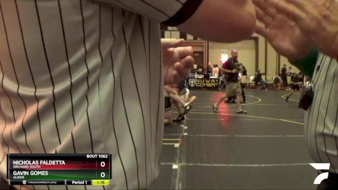 167 lbs 5th Place Match - Nicholas Faldetta, Orchard South vs Gavin ...