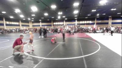 54 lbs Quarterfinal - Ronin Guizar, Powerline WC vs Drake Cooreman, Wabasso