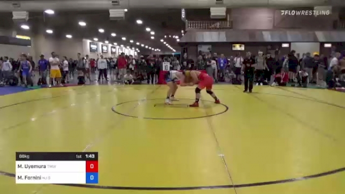 68 kg Round Of 16 - Mikel David Uyemura, Titan Mercury Wrestling Club ...
