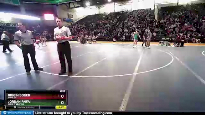 165 lbs 1st Place Match - Riggin Boger, Boys 3A vs Jordan Faifai, Boys ...