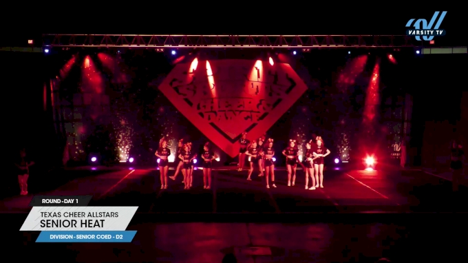 TEXAS CHEER ALLstars - Senior Heat [2024 L3 Senior Coed - D2 Day 1 ...