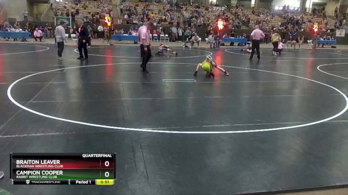65 lbs Quarterfinal - Campion Cooper, Rabbit Wrestling Club vs Braiton ...