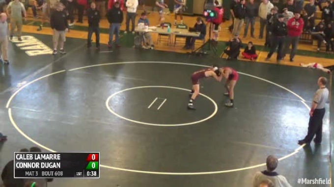 120 Consi of 4 - Caleb Lamarre, Brockton vs Connor Dugan, Bristol Agricul