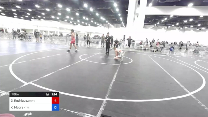 116 lbs 2nd Place - Gavin Rodriguez, Reverence Grappling vs Kash Moore ...