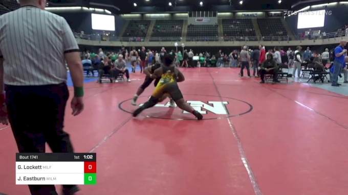 220 lbs Consolation - Gregory Lockett, Milford vs Jeremiah Eastburn ...