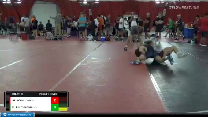 130-131 B Round 1 - Aivin Wasmoen, Albert Lea vs Dominic Ammerman, Holmen