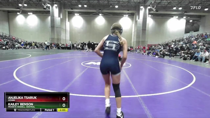 120 lbs Quarterfinal - Kailey Benson, Francis Howell Central vs ...