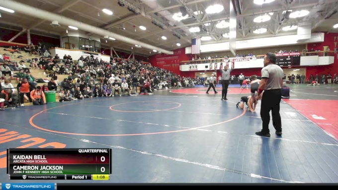 108 lbs Quarterfinal - Cameron Jackson, John F Kennedy High School vs ...