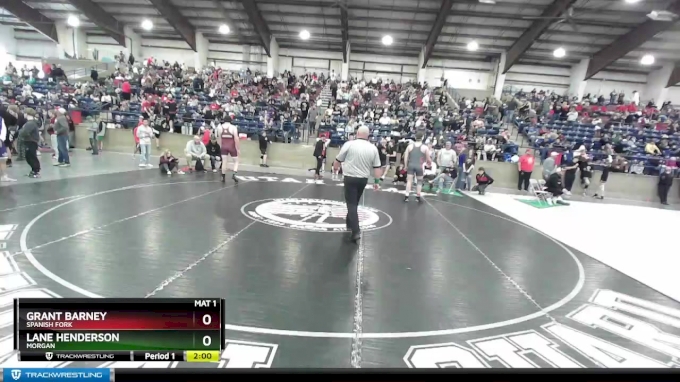 285 lbs Champ. Round 1 - Lane Henderson, Morgan vs Grant Barney ...