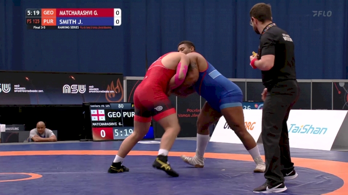 125 kg Bronze - Jonovan Smith, PUR vs Givi Matcharashvili, GEO