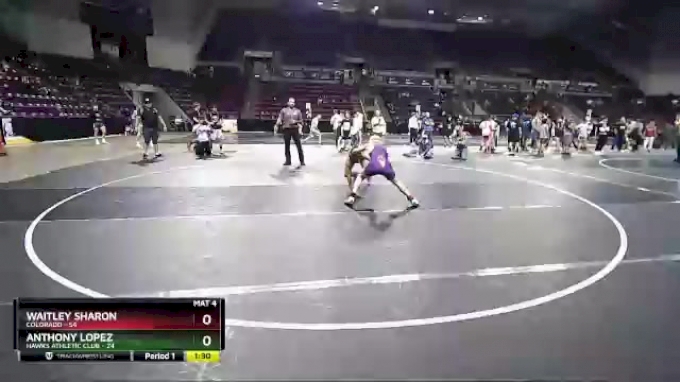 113 lbs Champ. Round 1 - Waitley Sharon, Colorado vs Anthony Lopez ...