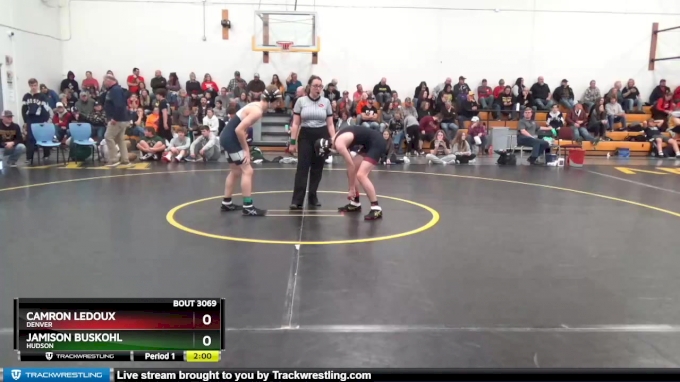 DIVISION 6 lbs Round 3 - Jamison Buskohl, Hudson vs Camron Ledoux, Denver