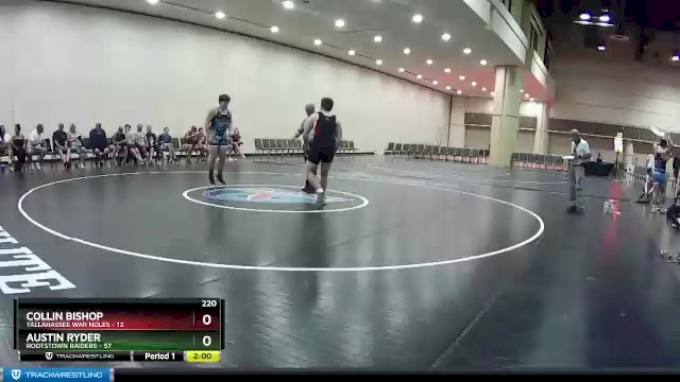 220 lbs Champ - Round 1 (16 Team) - Collin Bishop, Tallahassee War ...