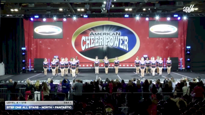 Step One All Stars - North - Fantastic [2026 L4 - U18 Day 1] 2026 Cheer ...