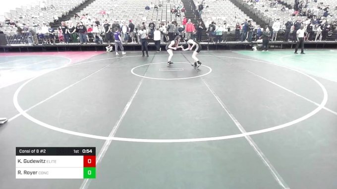 116 lbs Consi Of 8 #2 - Kylie Gudewitz, Elite Wrestling vs Rebecca ...