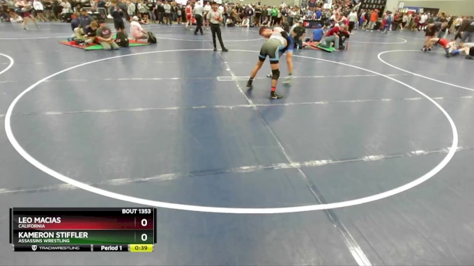 132 lbs Cons. Round 4 - Kameron Stiffler, Assassins Wrestling vs Leo ...