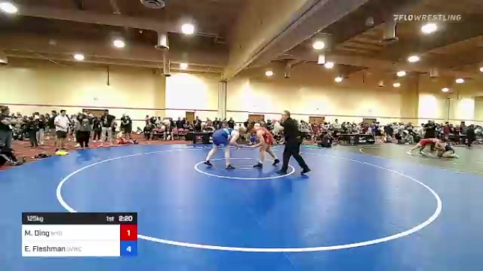 125 kg Consi Of 32 #2 - Mason Ding, Wyoming Wrestling Reg Training Ctr ...