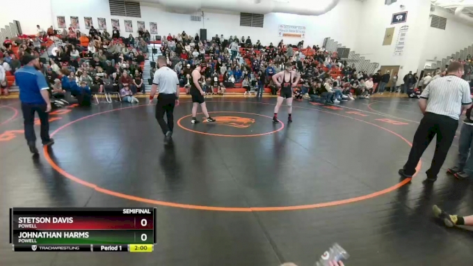 220 lbs Semifinal - Johnathan Harms, Powell vs Stetson Davis, Powell