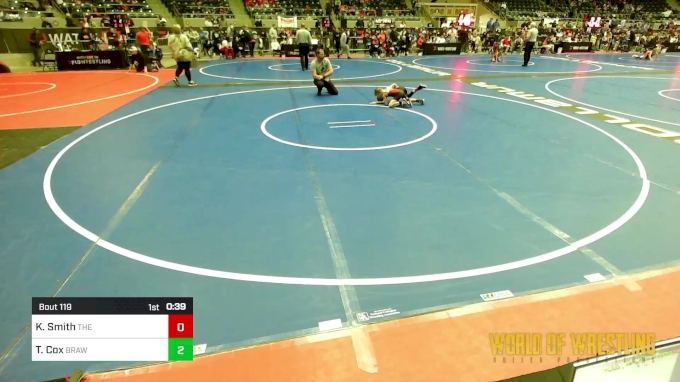 55 lbs Consi Of 8 #2 - Kasyn Smith, The Best Wrestler vs Ty Cox ...
