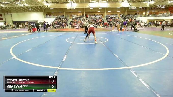 133 lbs Champ. Round 2 - Luke Fogleman, Grand View (Iowa) vs Steven ...