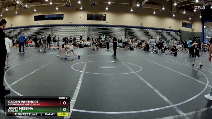 72 lbs Round 2 (4 Team) - Michael Anello, Ruthless vs Caiden Whitmore ...