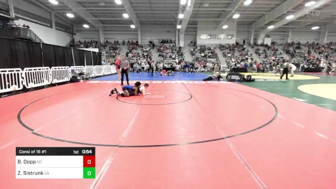 106 lbs Consi Of 16 #1 - Brian Dopp, NC vs Zykhi Sistrunk, GA