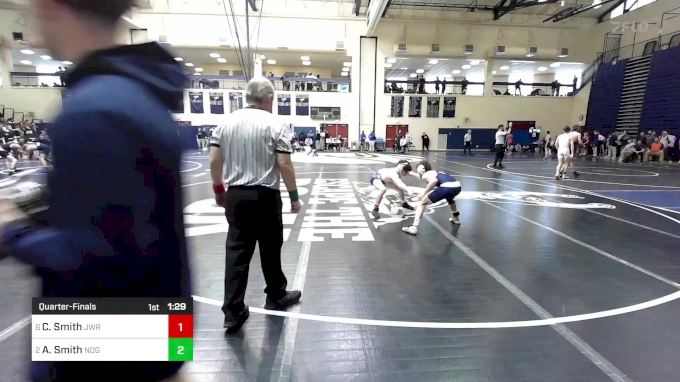 107 lbs Quarterfinal - Caden Smith, JW Robinson vs Ayden Smith, Notre ...