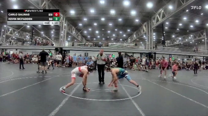 132 lbs Round 6 (8 Team) - Isiah Ramos, New England Gold vs Jacob Volpe ...