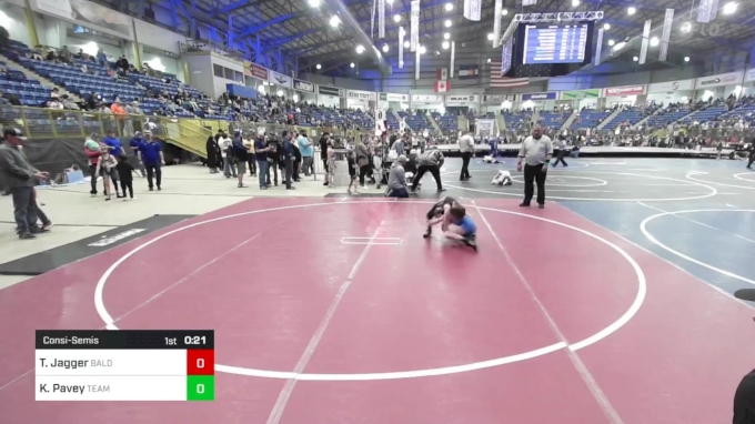 58 lbs Consolation - Trevor Jagger, Bald Eagle Wrestling vs Kayson ...