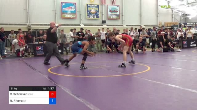 51 kg Round Of 16 - Cullan Schriever, Sebolt Wrestling Academy vs ...