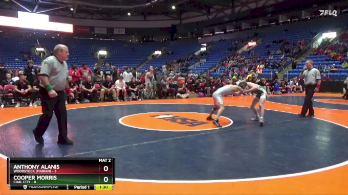 113 lbs Finals (8 Team) - Cooper Morris, Coal City vs Anthony Alanis ...