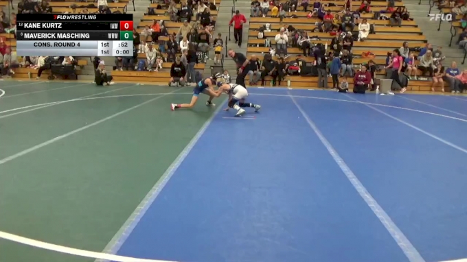 75 lbs Cons. Round 4 - Kane Kurtz, Immortal Athletics WC vs Maverick ...