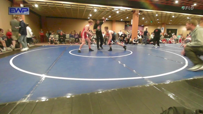 150 lbs Semifinal - Hunter Reeves, Buccaneer Wrestling vs CAYDEN ...
