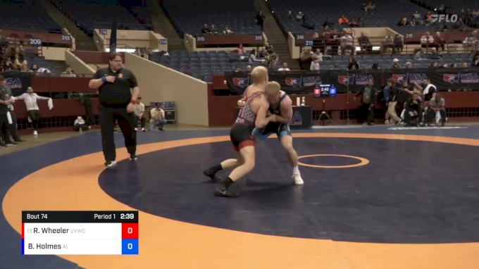 77 lbs Champ. Round 3 - Ryan Wheeler, UP Vikings Wrestling Club vs ...