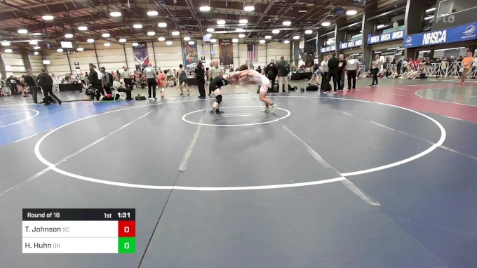 138 lbs Round Of 16 - Thomas Johnson, SC vs Holden Huhn, OH