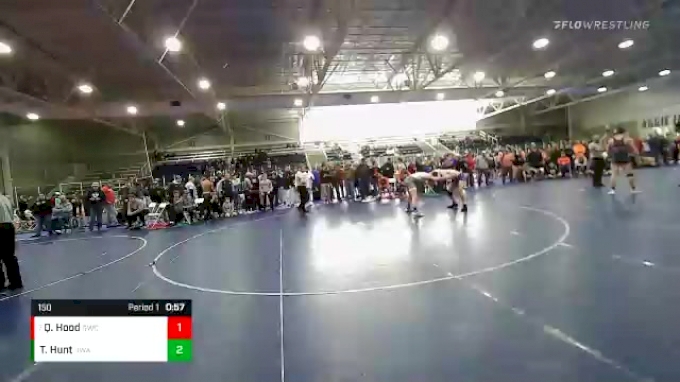 150 lbs Champ. Round 1 - Quinn Hood, Grizzly Wrestling Club vs Treyson ...