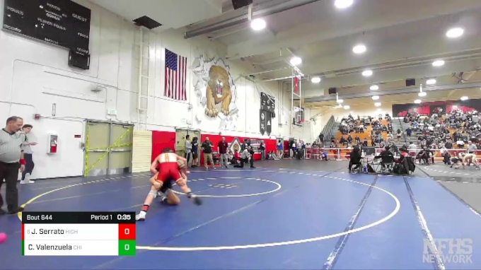113 lbs 3rd Place Match - Jamie Serrato, Highland vs Caleb Valenzuela ...