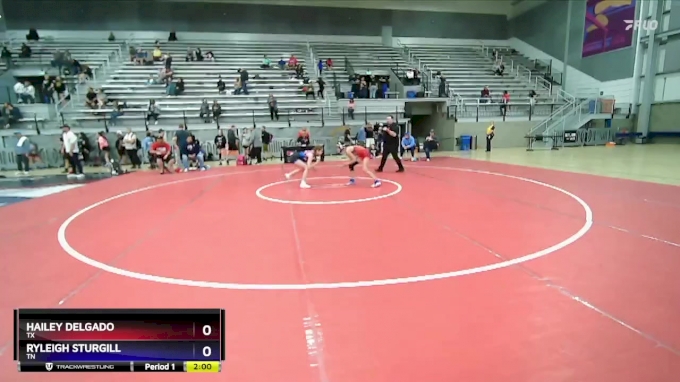 46 lbs 5th Place Match - Hailey Delgado, TX vs Ryleigh Sturgill, TN