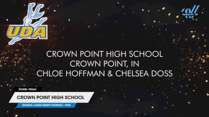 Crown Point High School [2025 Large Varsity Division I - Pom Finals ...