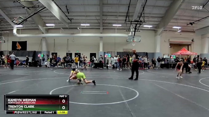 101 lbs 1st Place Match - Trenton Clark, Headhunters vs Kamdyn Weiman ...