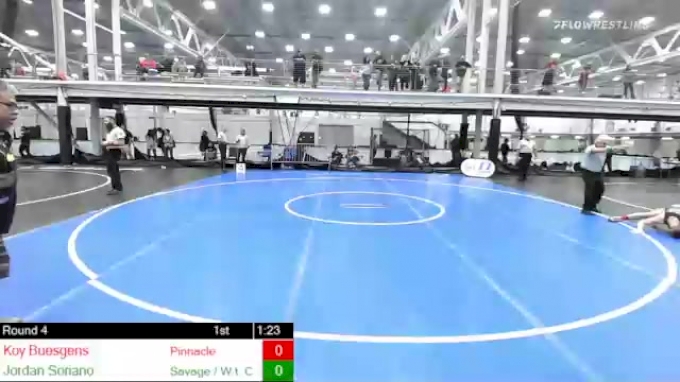 135 lbs Semifinal - Koy Buesgens, Pinnacle vs Jordan Soriano, Savage ...