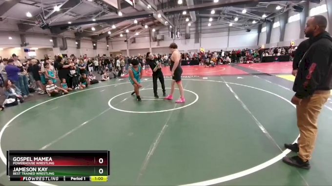 224+ Round 1 - Jameson Kay, Best Trained Wrestling vs Gospel Mamea ...