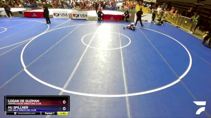 67 lbs Cons. Round 2 - Logan De Guzman, Savage House Wrestling Club vs ...