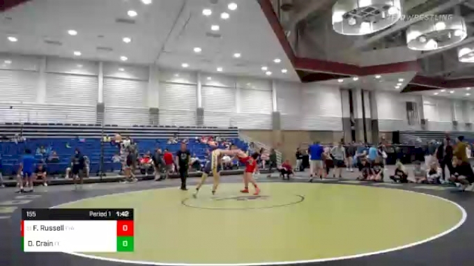 155 lbs Cons. Round 2 - Finlay Russell, Fighting Irish WC vs Dominic ...