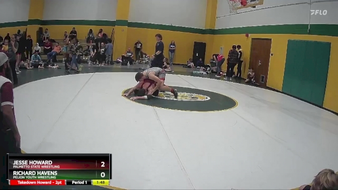 175 lbs Round 2 - Jesse Howard, Palmetto State Wrestling vs Richard ...