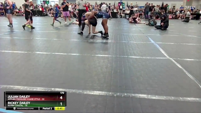 175 lbs Round 1 (6 Team) - Julian Dailey, Applied Pressure X Kame Style ...