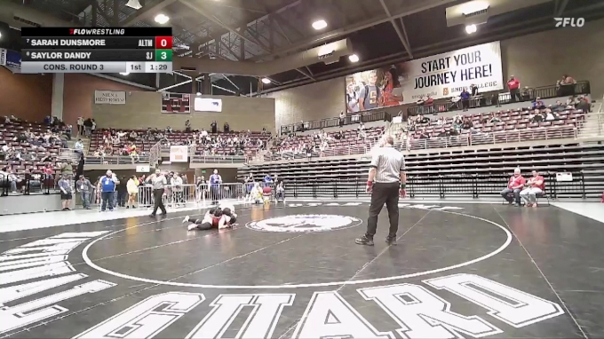 Cons. Round 3 - Sarah Dunsmore, Altamont vs Saylor Dandy, San Juan