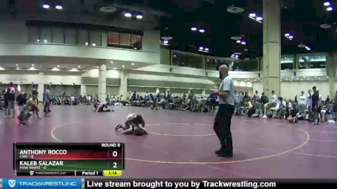 113 lbs Round 8 (10 Team) - Anthony Rocco, CWC vs Kaleb Salazar, MXW White